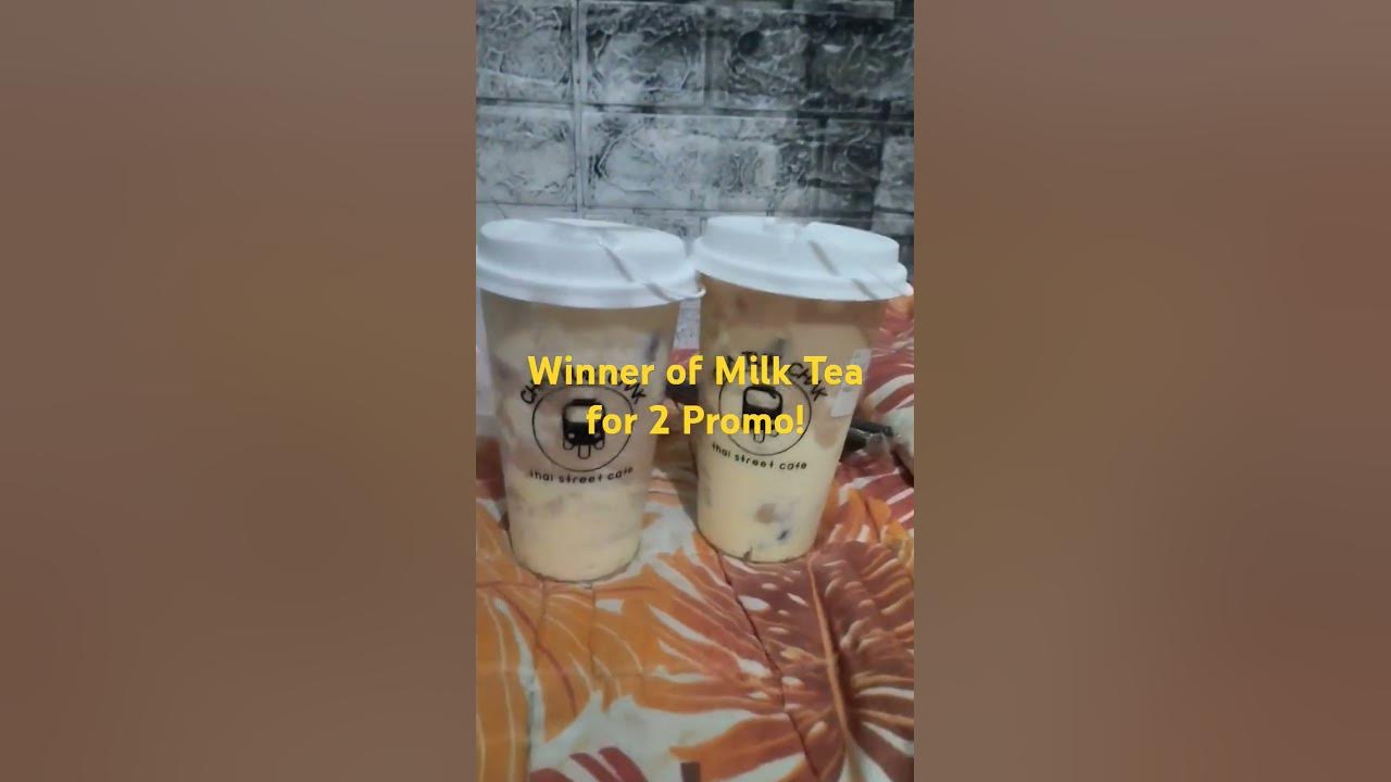 Congrats @Winter Ghel. Our 1st Winner of Milk Tea for 2, delivered to her house in QC this ...