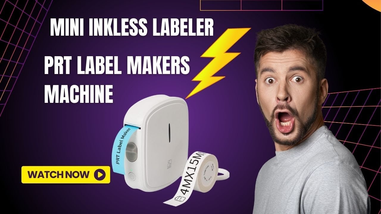 Ultimate Organization Companion:PRT Label Maker Review, Bluetooth, USB ...