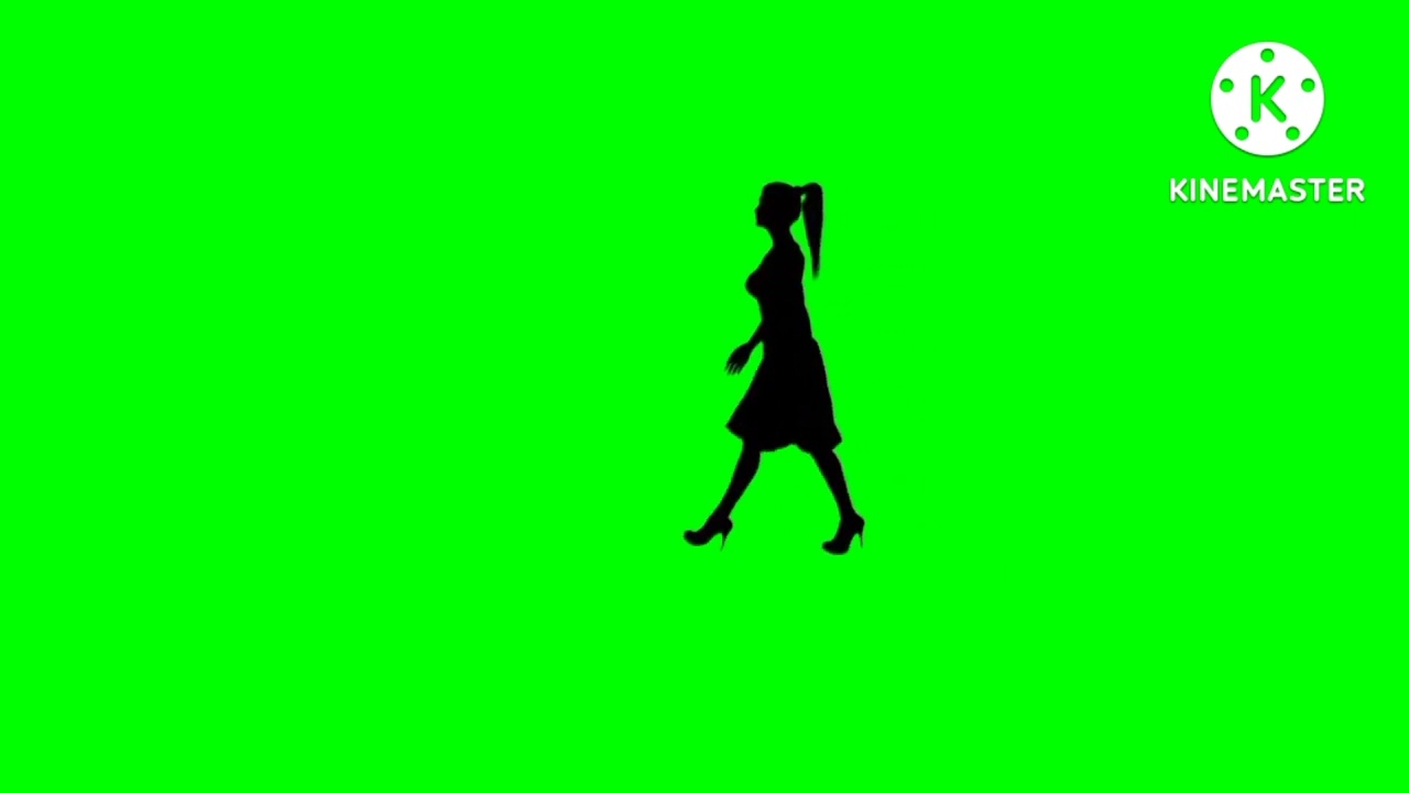 WALKING SHADOW GREEN SCREEN - YouTube