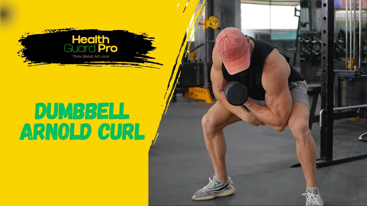 Bicep Exercise: Dumbbell Arnold Curl - YouTube