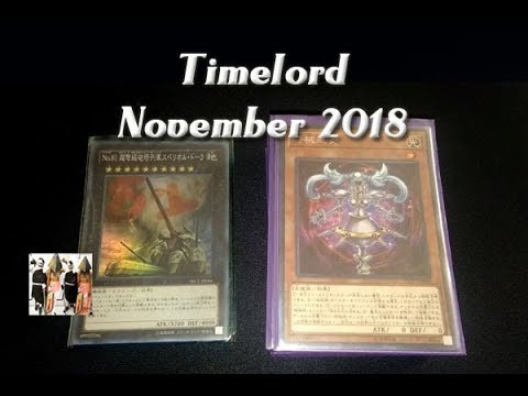 YUGIOH Timelord Deck November 2018 OCG Format - YouTube