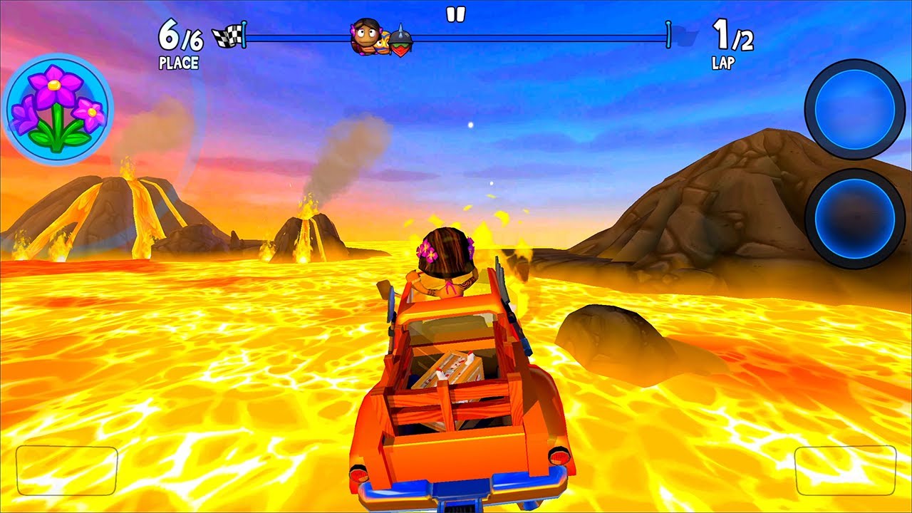 Phone BBR2 Racing Game | Gameplay Racing Dolls | EP24 | Beach Buggy ...