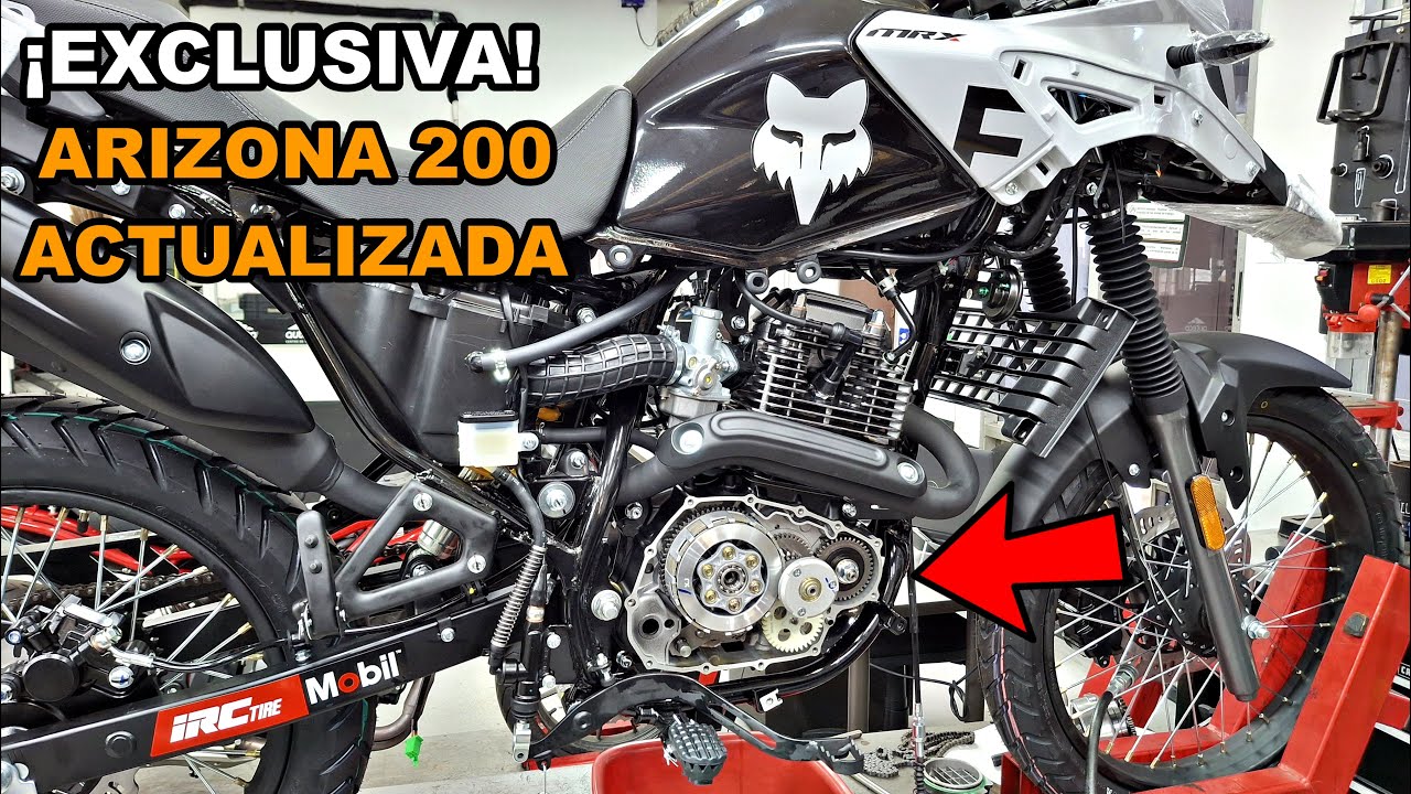 MRX ARIZONA 200| ¿POR FIN UNA VERSIÓN MEJORADA?| EXCLUSIVA - YouTube