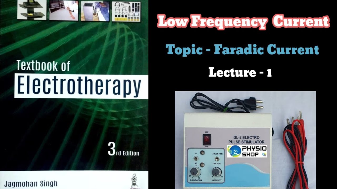 Electrotherapy - Low Frequency Current - Faradic Current - Modified ...