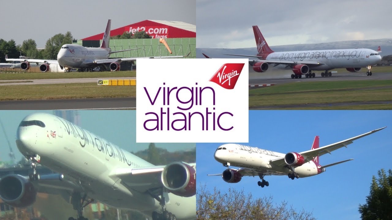 VIRGIN ATLANTIC FLEET COMPILATION | B747,A346,B787 & MORE | - YouTube