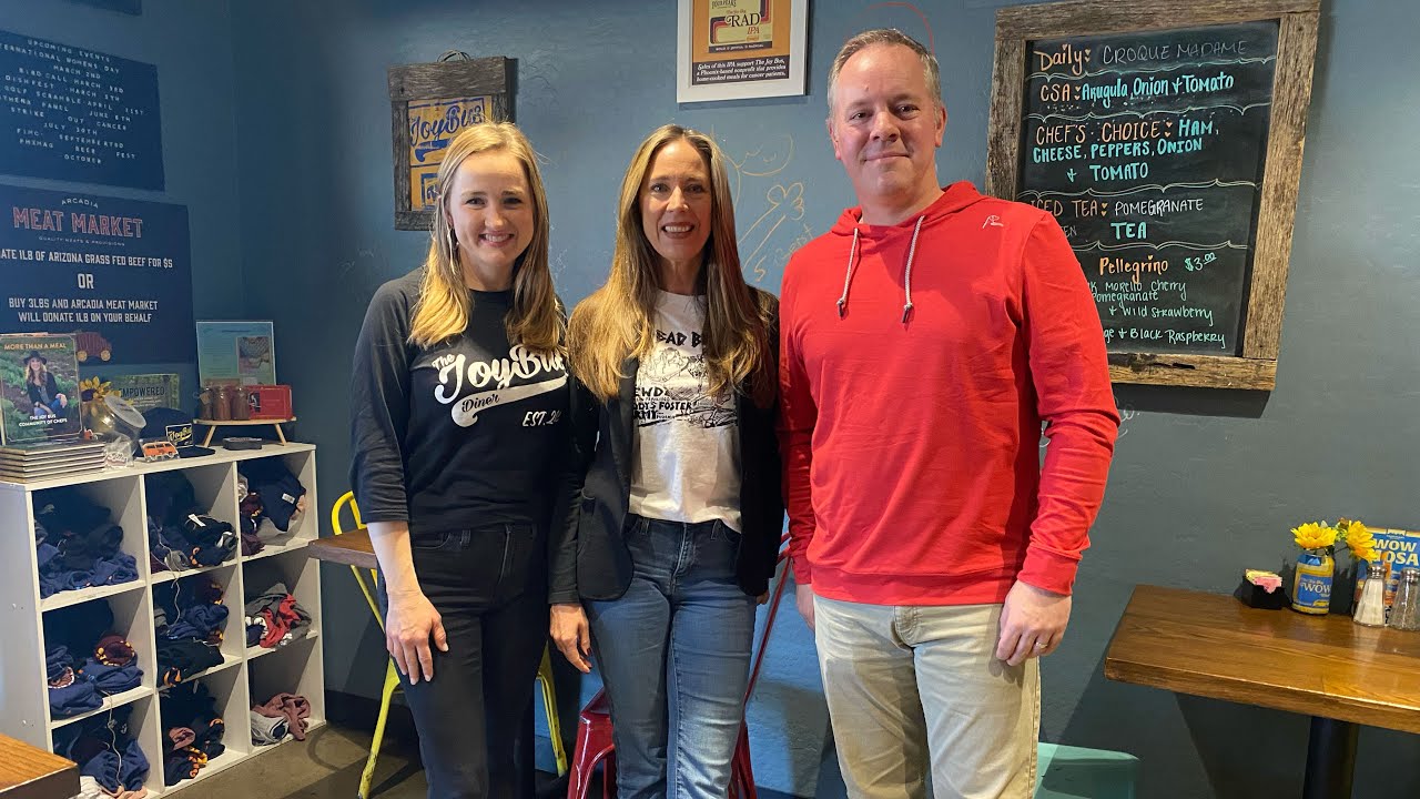 Podcast at The Joy Bus Diner with Jennifer Caraway - YouTube