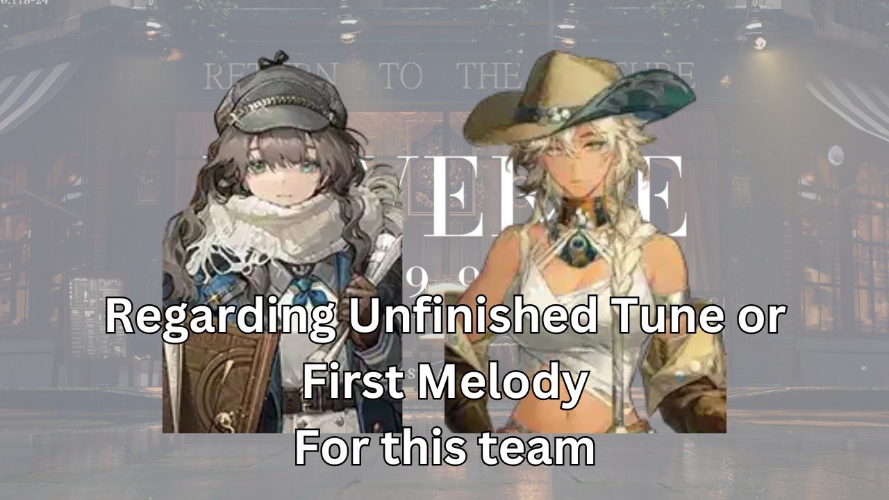 Regarding recommendation on Unfinished Tune/First Melody (Marcus ...