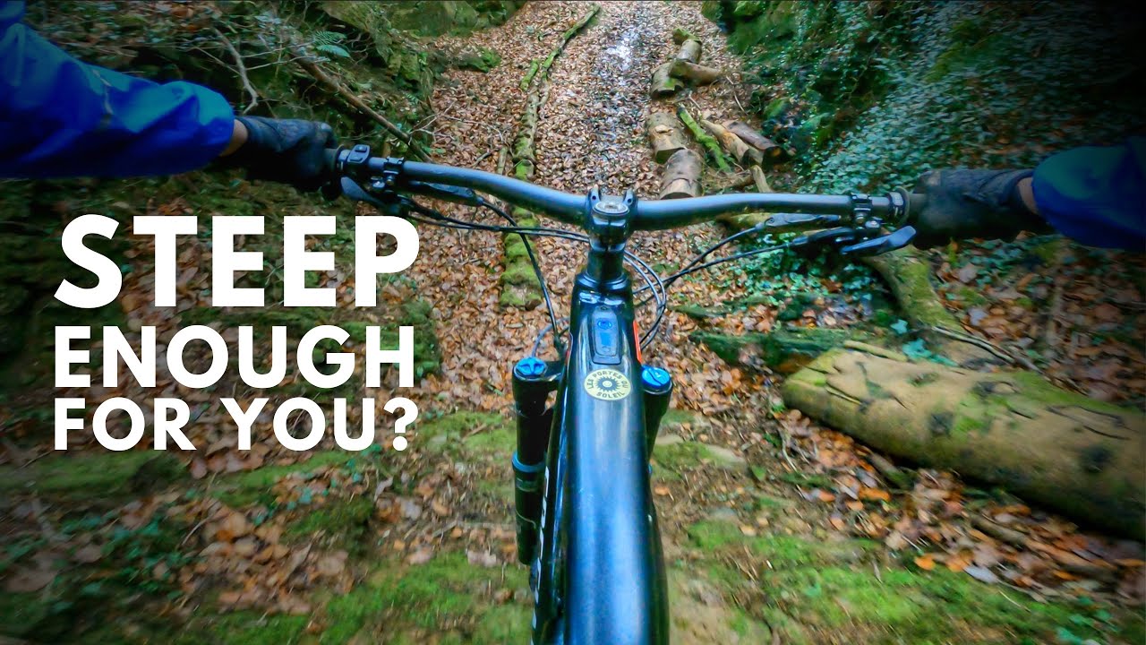 Riding Down a Huge Rock Slab! - YouTube