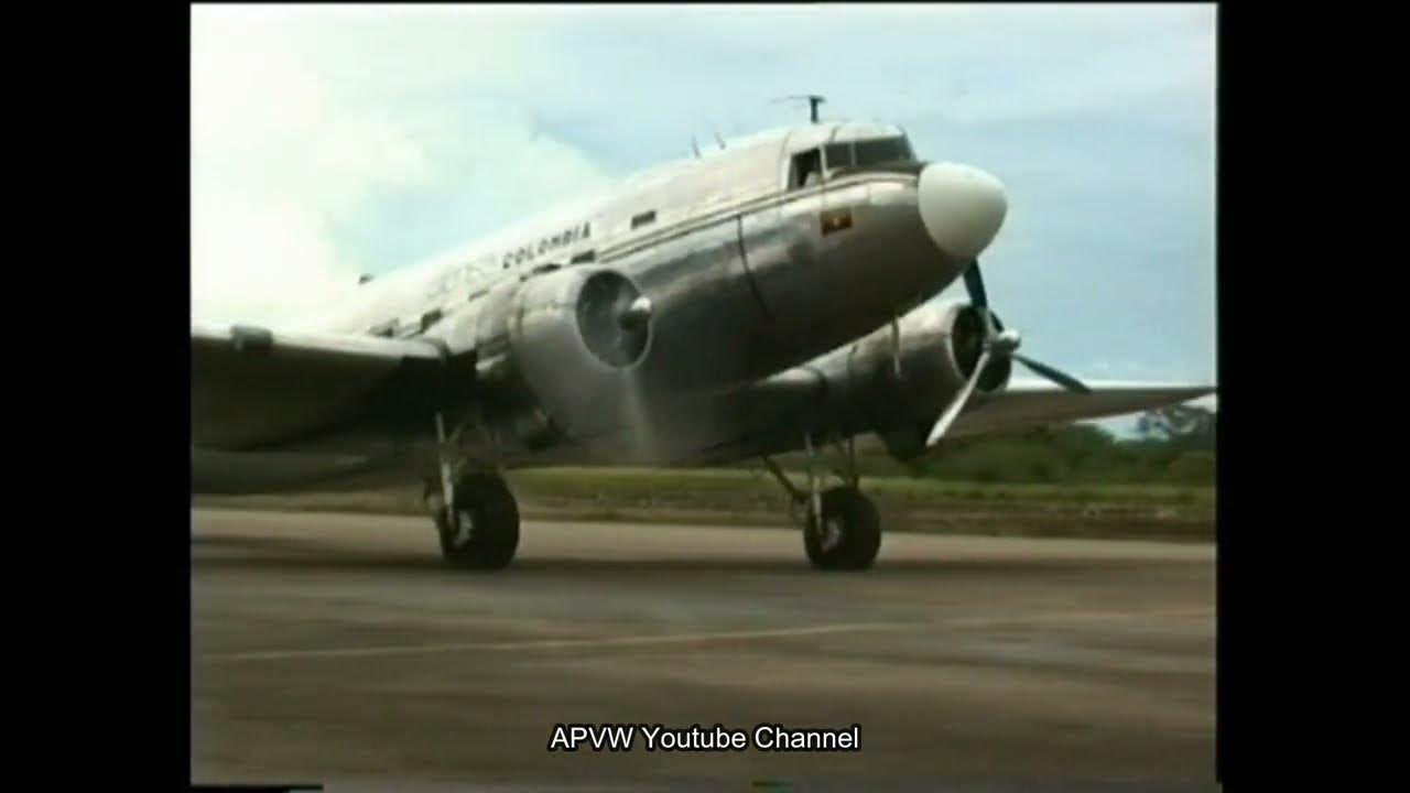 Bad day for DC-3 HK-3037 - YouTube