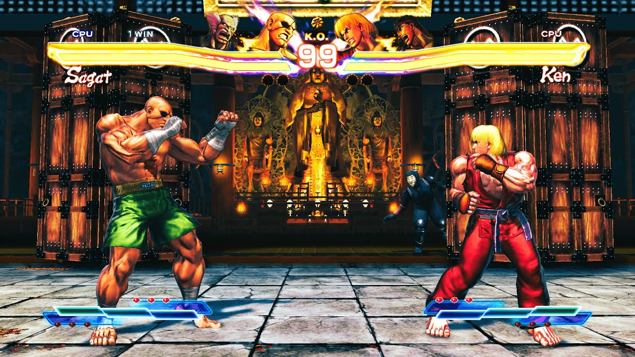 Sagat & Heihachi vs Ken & Ryu (Hardest) - Street Fighter X Tekken - YouTube