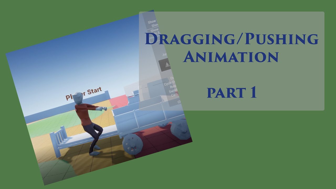 Animation for Dragging/Pushing object. Part 2 - Make Game With Me - YouTube