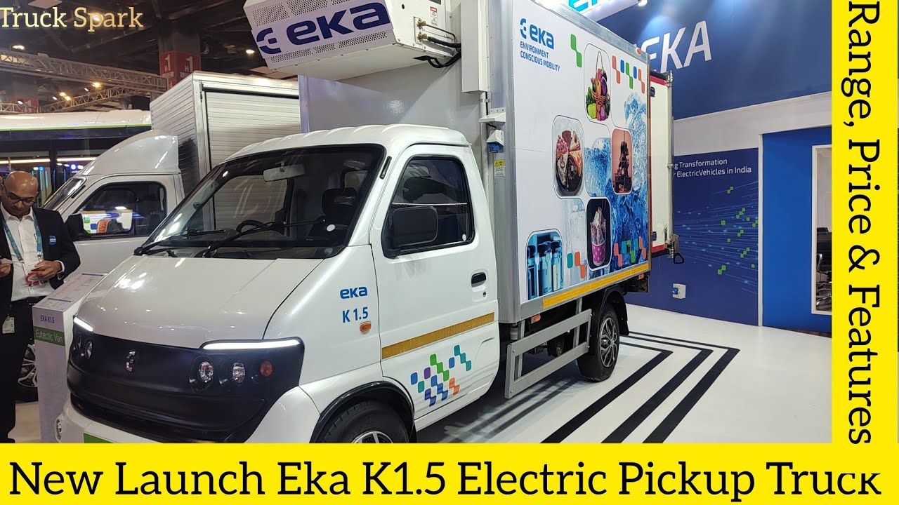 New Launch 2024 Eka K1.5 Electric Pickup Truck|| Price, Range ...