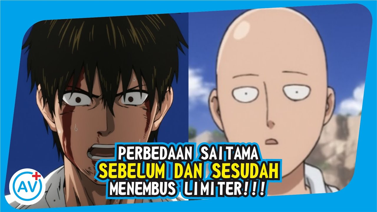PERBEDAAN Saitama SEBELUM dan SETELAH Menembus Limiter!!! - YouTube