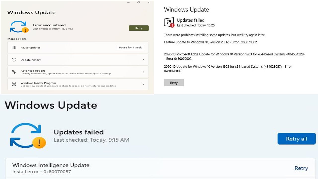 Fix Windows Update Error 0x80242008 in Windows | Step-by-Step Guide - YouTube