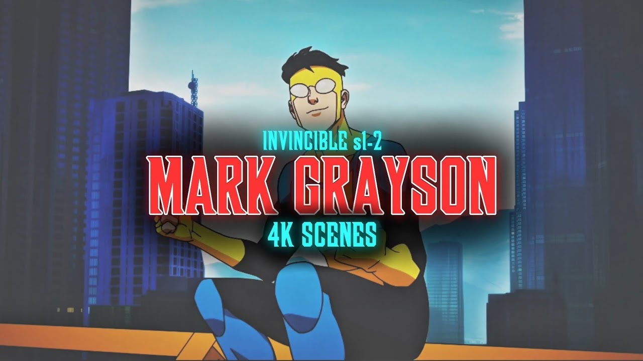 Invincible | Mark Grayson 4K SCENES (Twixtor Scene Pack) - YouTube