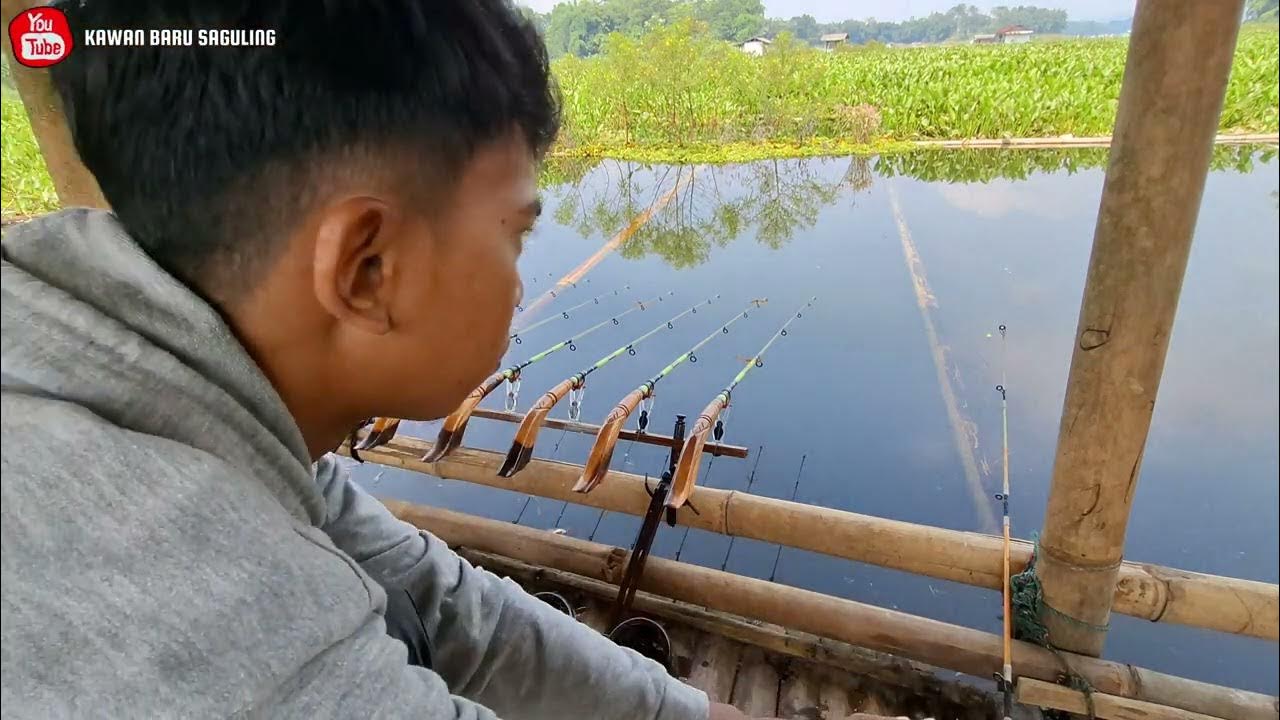 MANCING SAGULING || Mancing saat cuaca tidak stabil, sentuhan&strike tetap ada ️ - YouTube