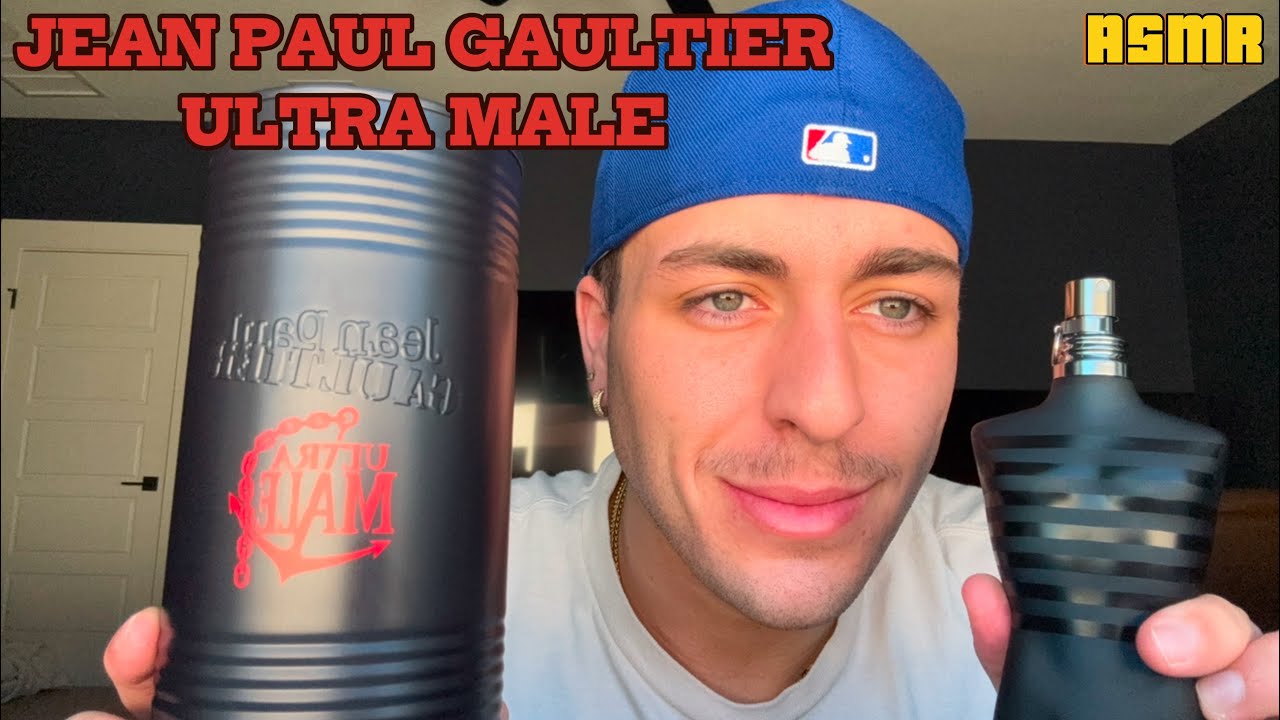 ASMR | Jean Paul Gaultier’s Ultra Male unboxing and first impressions (ULTRA RELAXING) - YouTube
