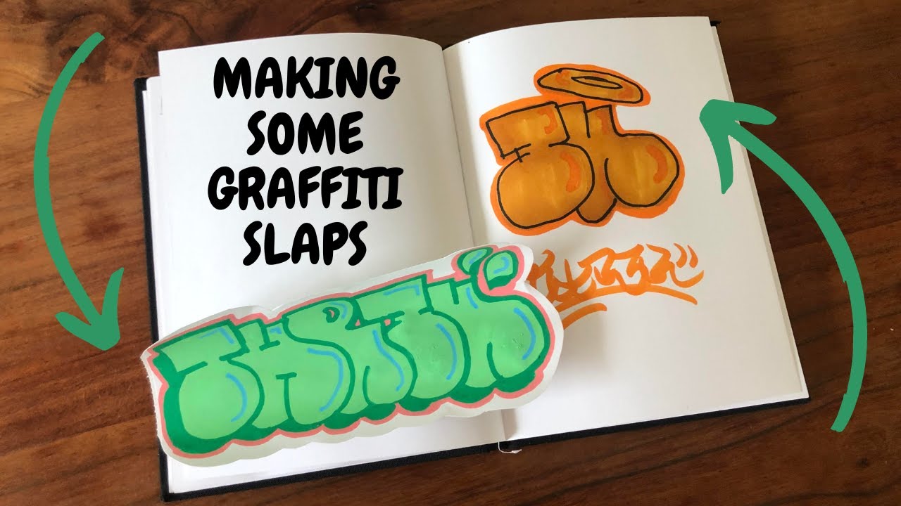 My Process for Making Graffiti Slaps. - YouTube