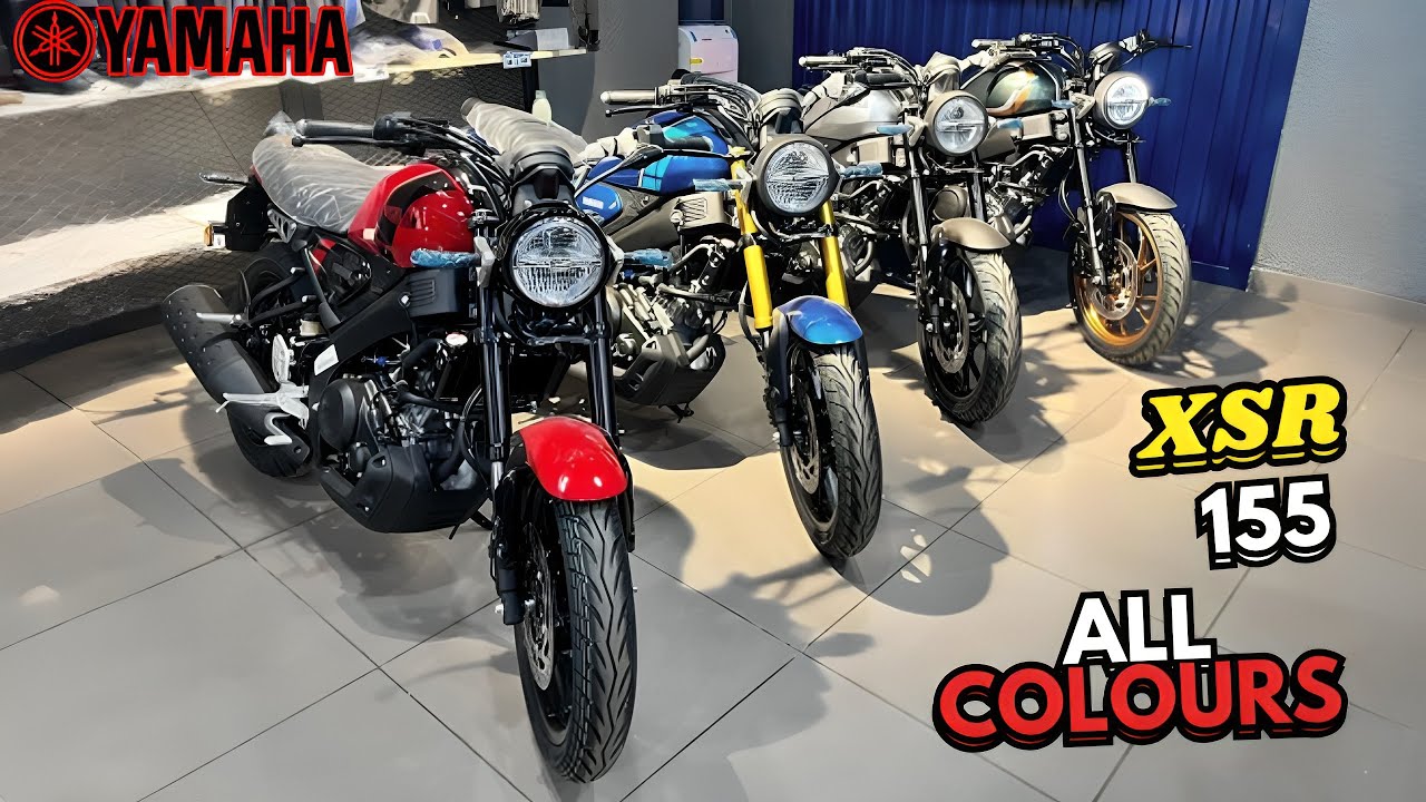 All New XSR155 Review | Complete Walkaround & All Colour Options! - YouTube