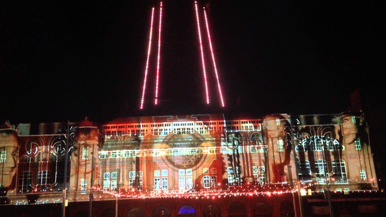 The new blackpool tower light show - YouTube