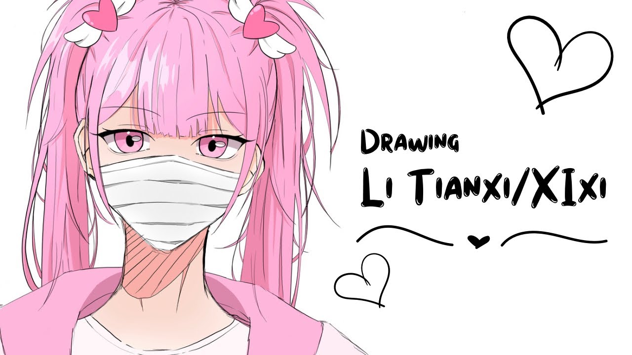 Drawing Li Tianxi/Xixi from Link Click ♡ - YouTube