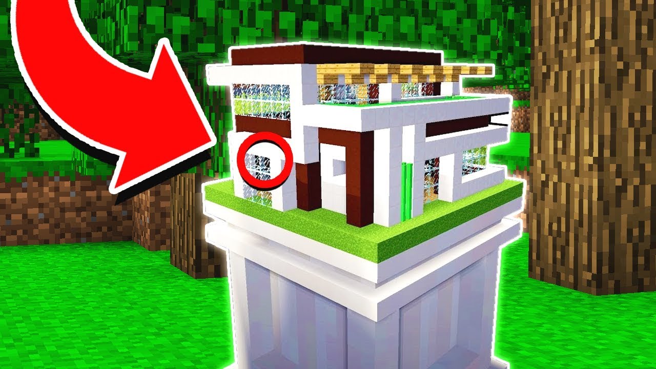 HOW TO LIVE INSIDE WORLD'S SMALLEST BASE IN MINECRAFT! - YouTube