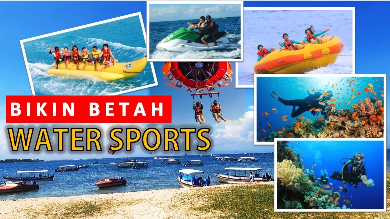 SURGANYA WISATA AIR DI BALI | WATER SPORTS TANJUNG BENOA BALI - YouTube