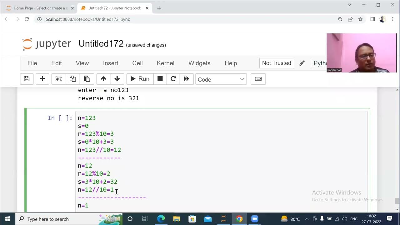 python class 10 in odia | LOOP control structure |Ranjan Das| Ranjan sir|Pythonsoft| - YouTube