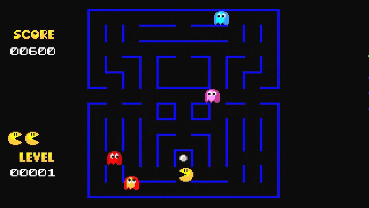 ATARI ST Super Pac Man PACMAN 1997 10 Eddie Cat PD Game st zip - YouTube