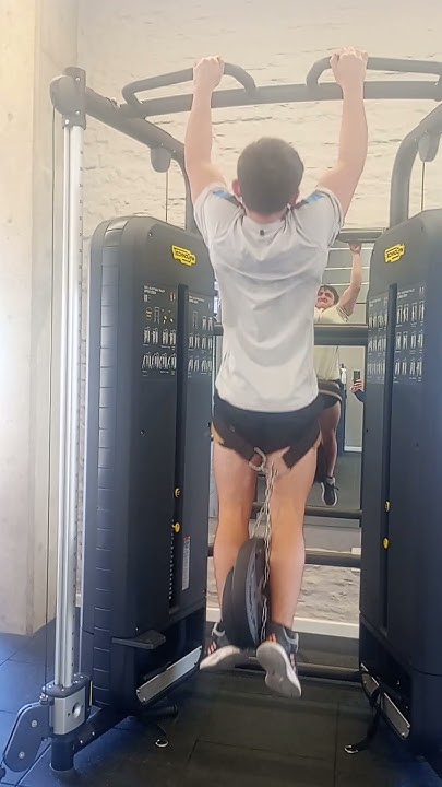 dominadas con lastre:15kg BW:60kg - YouTube