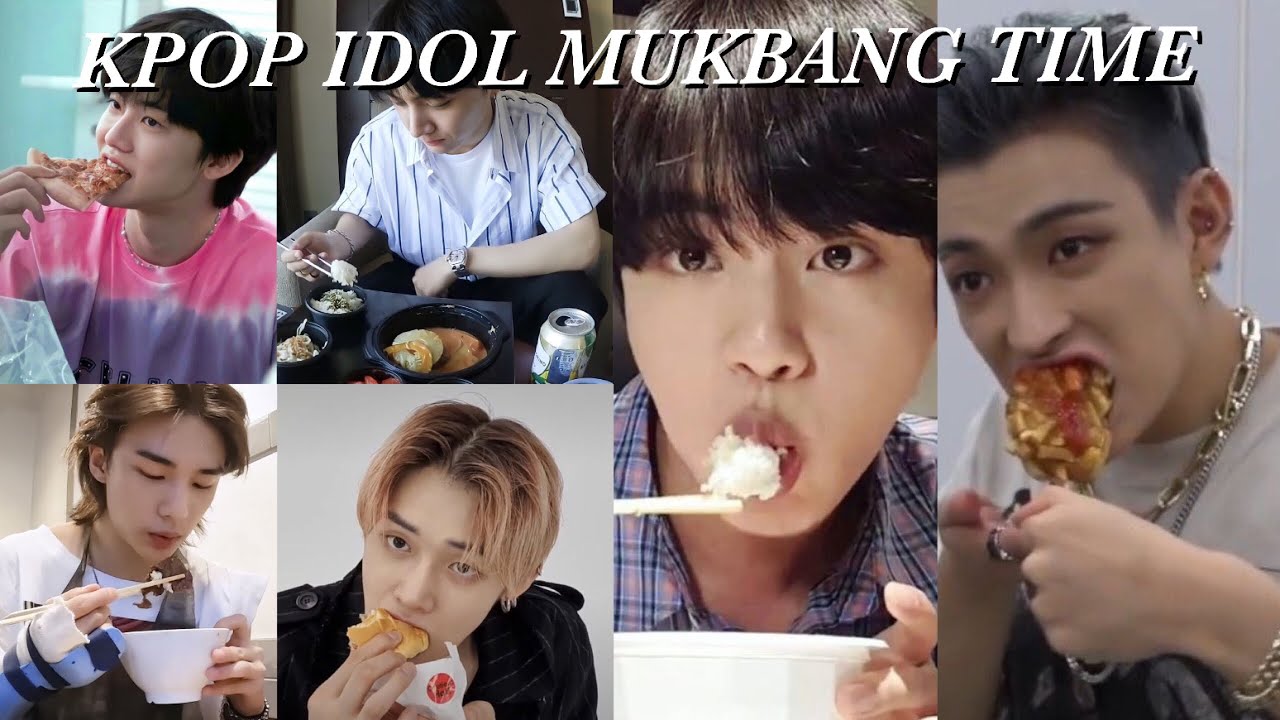 KPOP IDOL MUKBANG (BOY GROUP) PART 1 - YouTube