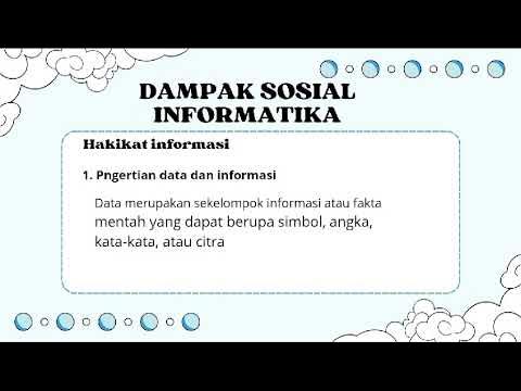 Fungsi dan manfaat informatika kelas 9 - YouTube