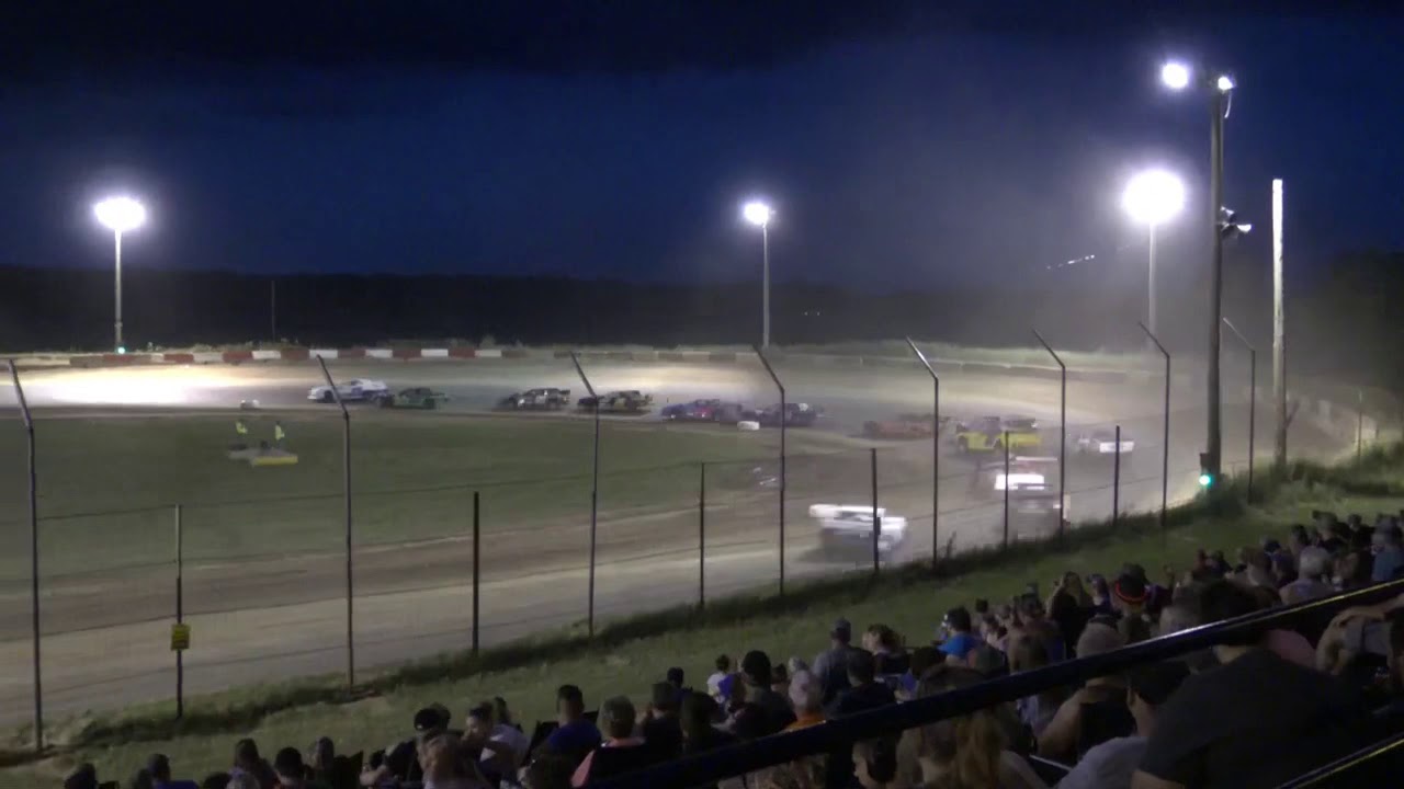 7-4-19 SHADYHILL SPEEDWAY, MEDARYVILLE, IN STREET STOCK (SUPER) FEATURE ...