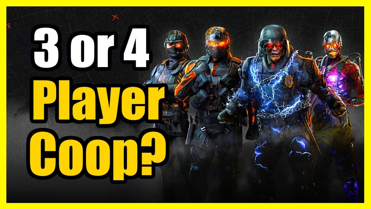 Can you Play 3 or 4 Player Split Screen in Cod Black Ops 6? - YouTube