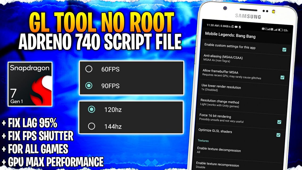 Finally !! Enable Adreno 740 Gpu Performance No Root | Fps Boost and ...