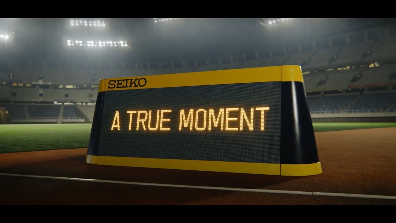 SEIKO企業CF「A TRUE MOMENT」60秒 - YouTube