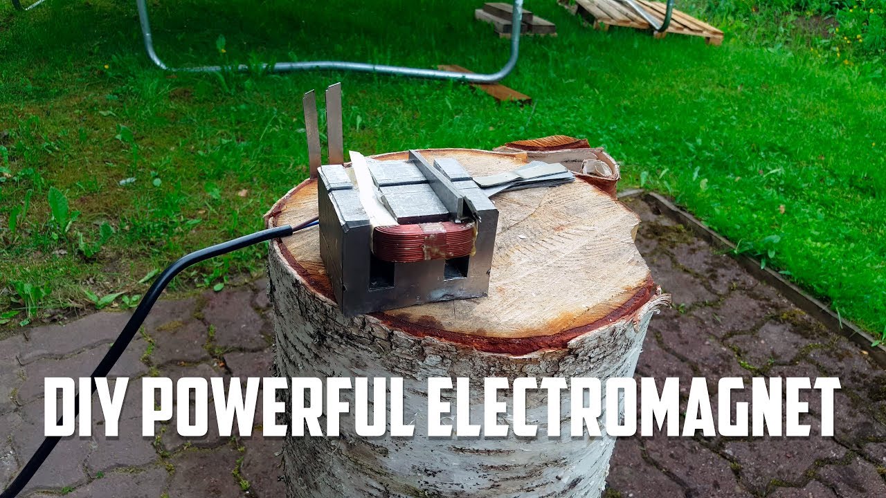 DIY Powerful Electromagnet For Free YouTube diy-powerful-electromagnet-for-free-youtube