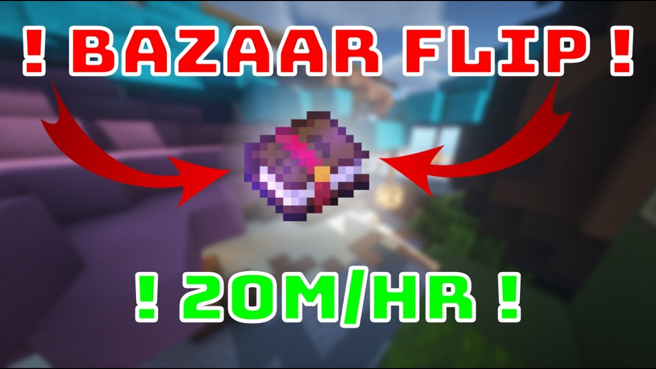 This book FLIP makes TONS OF PROFIT! | Bazaar Flipping | Hypixel Skyblock - YouTube