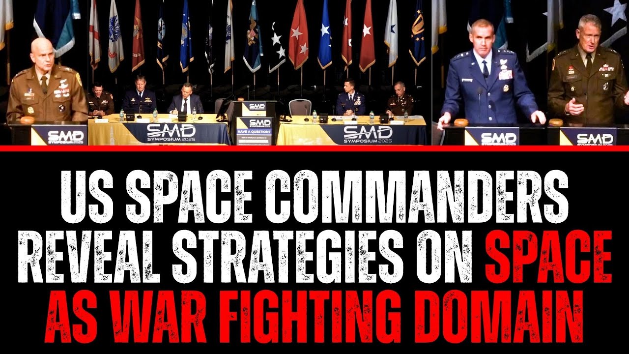 US Space Commanders Reveals Strategies On Space As War Fighting Domain - YouTube