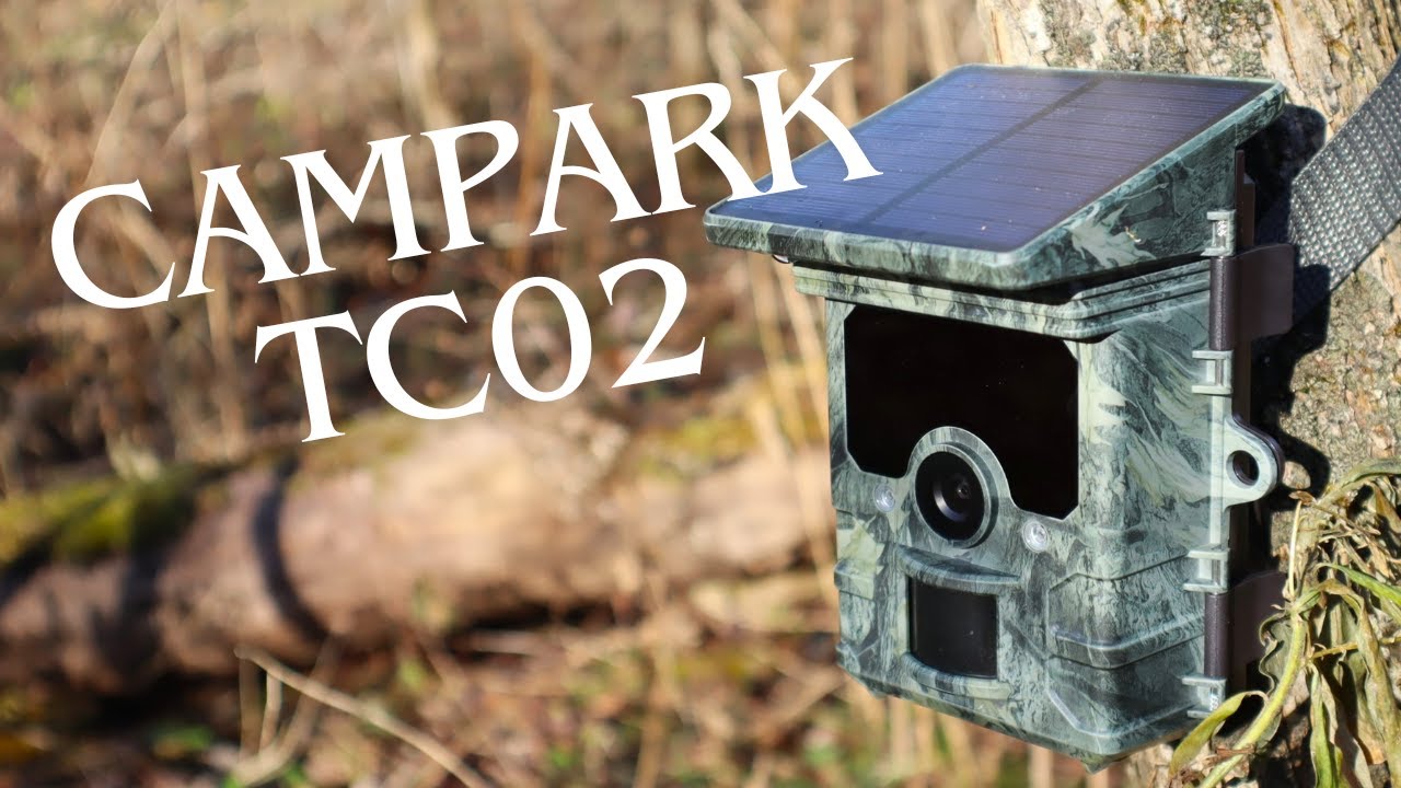 Campark TC02 Solar Trail Cam Review and Compilation - YouTube
