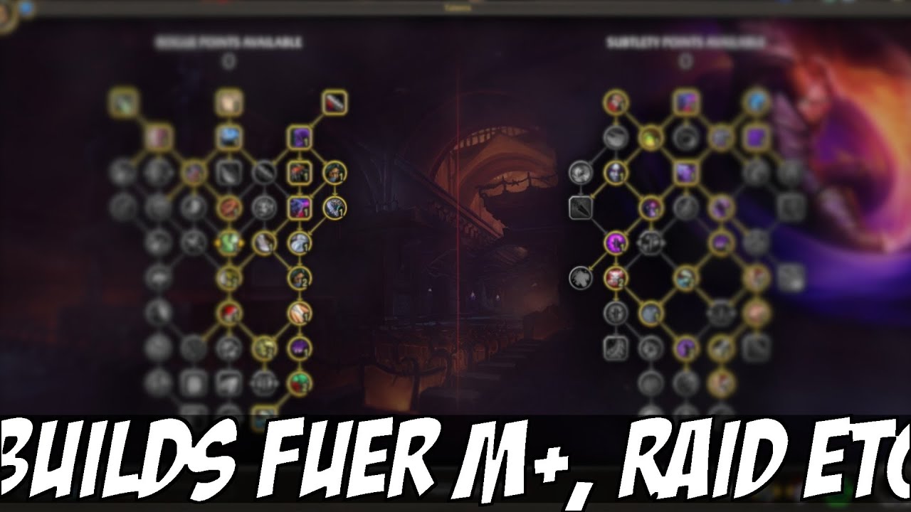 Die besten Builds für ALLE KLASSEN und SPECS: Hier findet ihr Talente ...