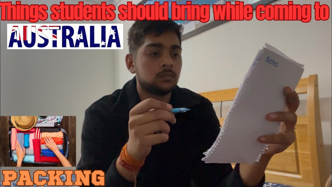 10 Things every student should bring to Australia 🇦🇺#packing # ...