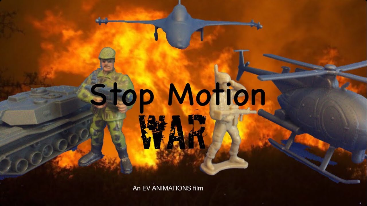 stop motion !!!WAR!!! - YouTube