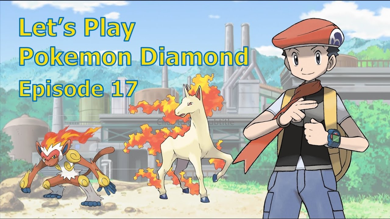 Pokemon Diamond Walkthrough (NDS) - Gameplay - Episode 17 [No ...