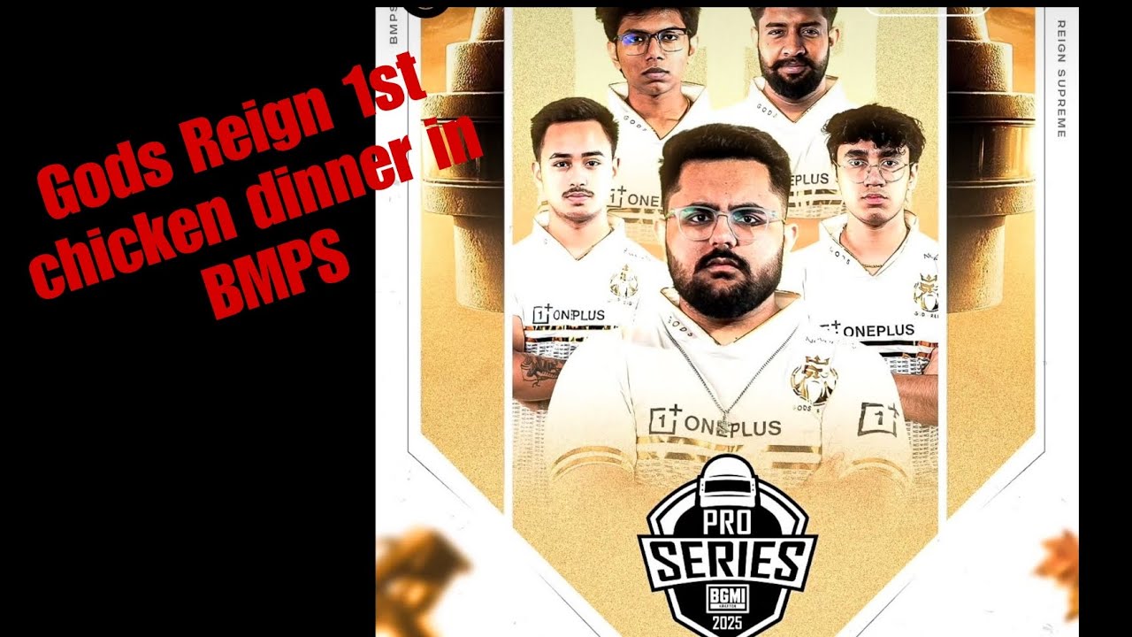 GDR ONEPLUS first chicken dinner in BMPS 🔥 - YouTube