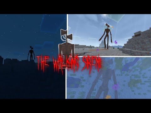 *THE WALKING SIREN* Mod For Minecraft Pocket Edition 1.21.44 ...