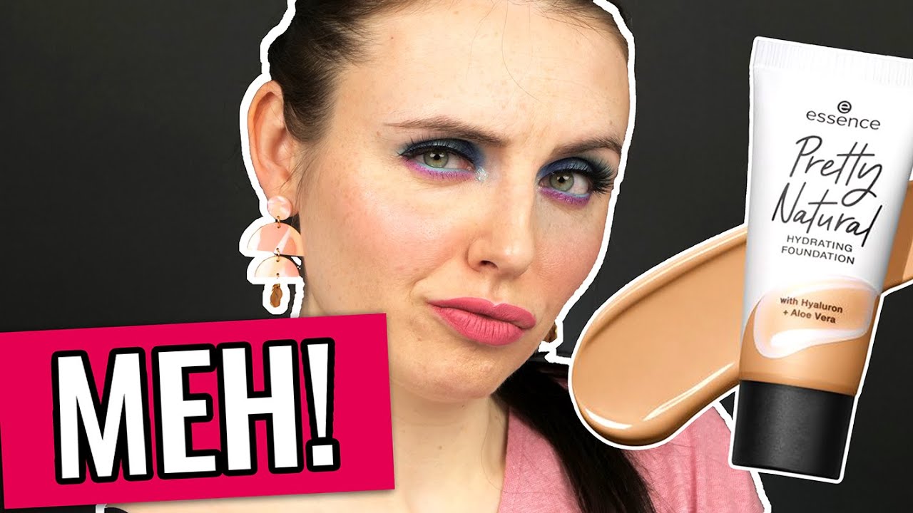 GAR NICHT so PRETTY? Essence Pretty Natural Hydrating Foundation Review ...
