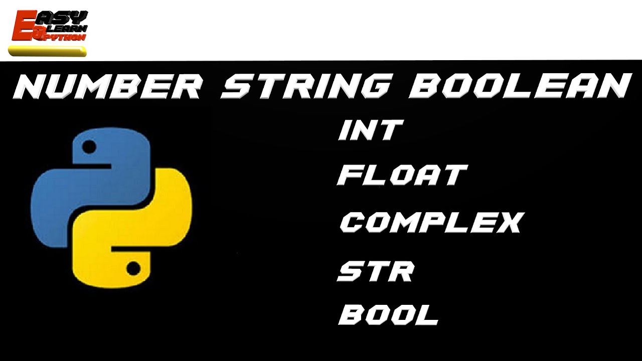 #5 النصوص في البايثون والأعداد | Strings in python Numbers,Booleans ...