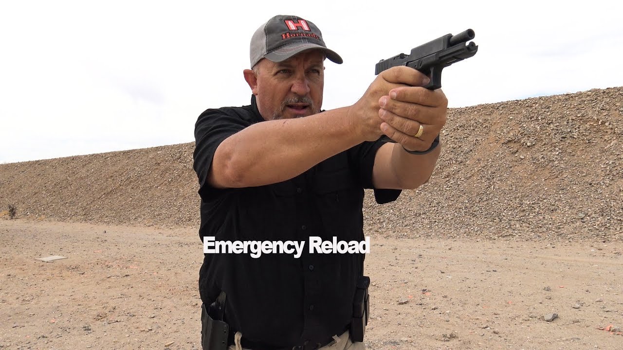 Handgun Emergency Reload - YouTube