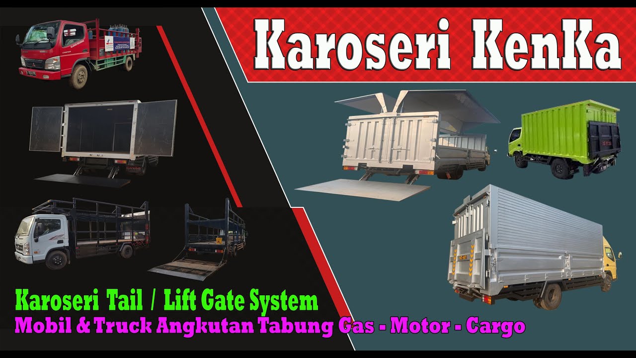 Pembuat Mobil dan Truck Lift atau Tail Gate System - YouTube
